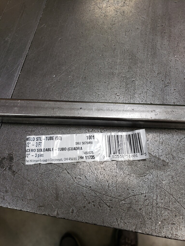 Assist cutting square tube - Machine Shop - Dallas Makerspace Talk