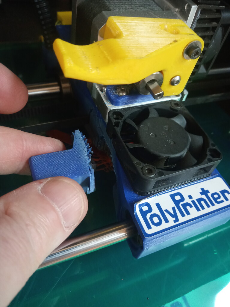 I broke the finger rest on the Polyprinter - 3D Fabrication - Dallas Makerspace Talk