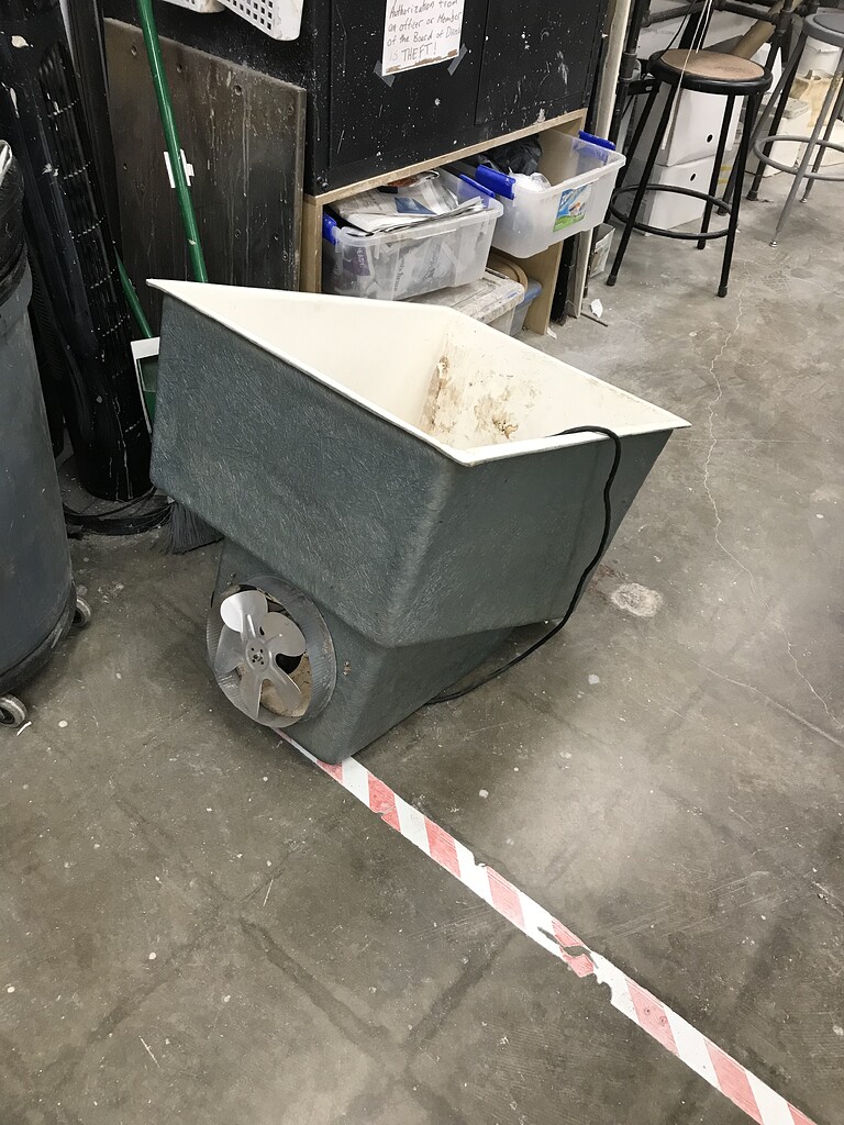 Donation: Slipmaster Ventilation booth - Ceramics - Dallas Makerspace Talk