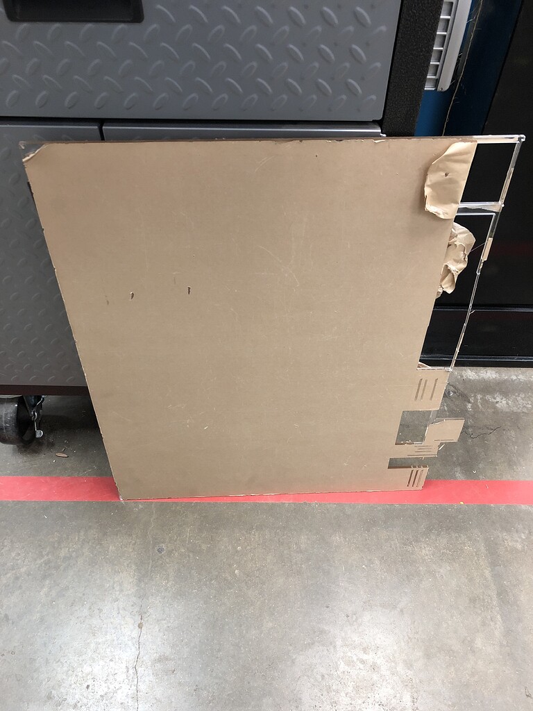 Large piece of clear acrylic left - Laser - Dallas Makerspace Talk