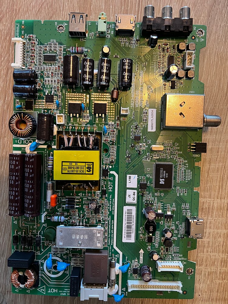Free TV Main Board MakerTrade Dallas Makerspace Talk