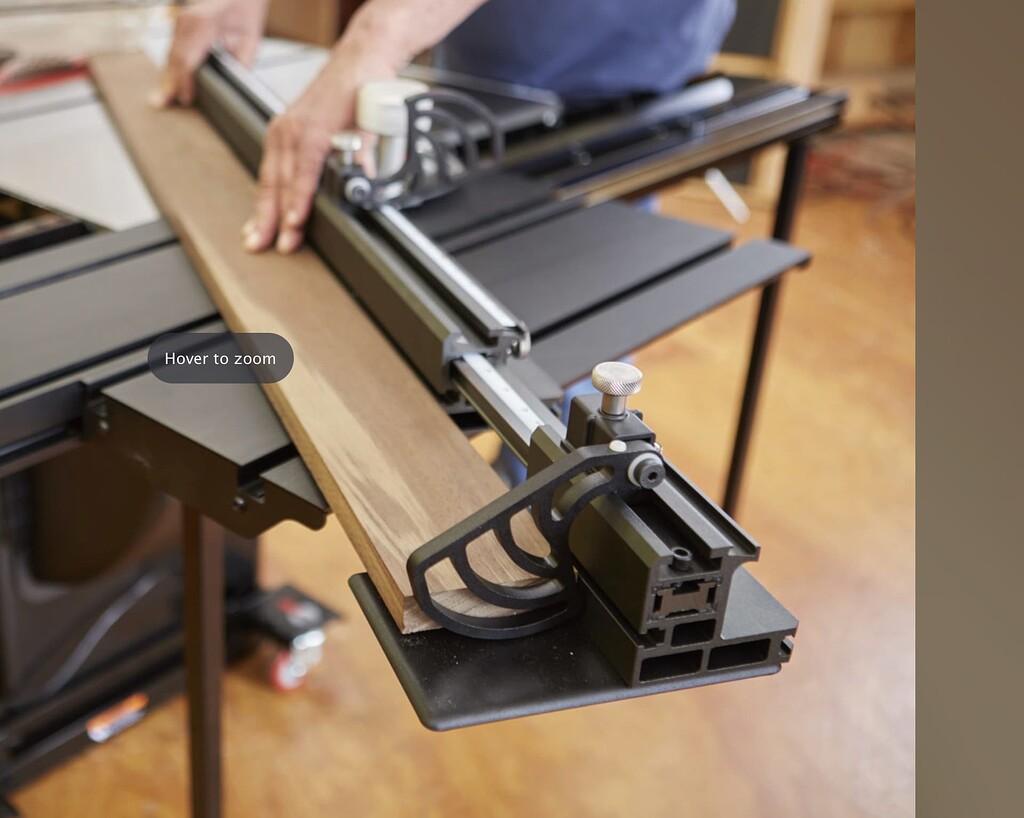 Sawstop Sliding Sled stop blocks - Woodshop - Dallas Makerspace Talk