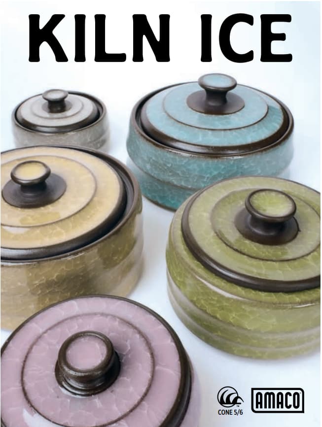 Trying out Amaco Kiln Ice Glazes - Ceramics - Dallas Makerspace Talk