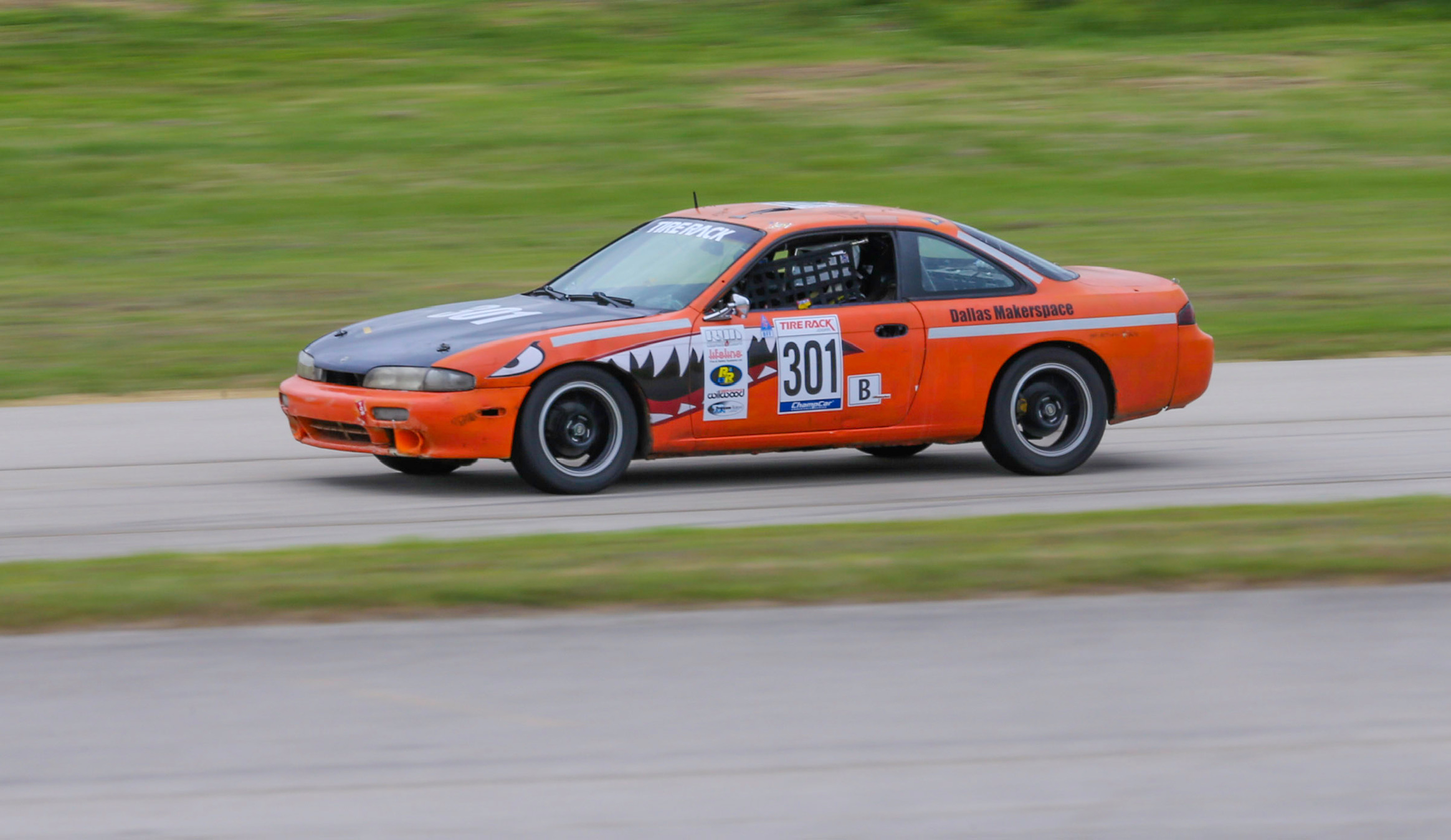 Champ car after race - Motorsports - Dallas Makerspace Talk